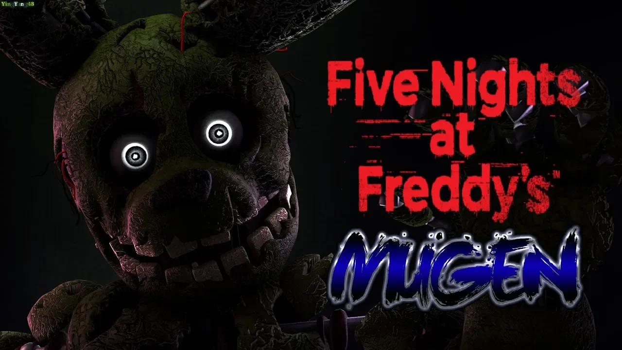 Five Nights at Freddy's MUGEN (DirectX) [MUGEN JUS X HORROR X Fighting ...