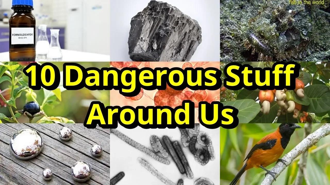 10 Dangerous Things Around us - Dangerous Stuff - Shorts Compilation