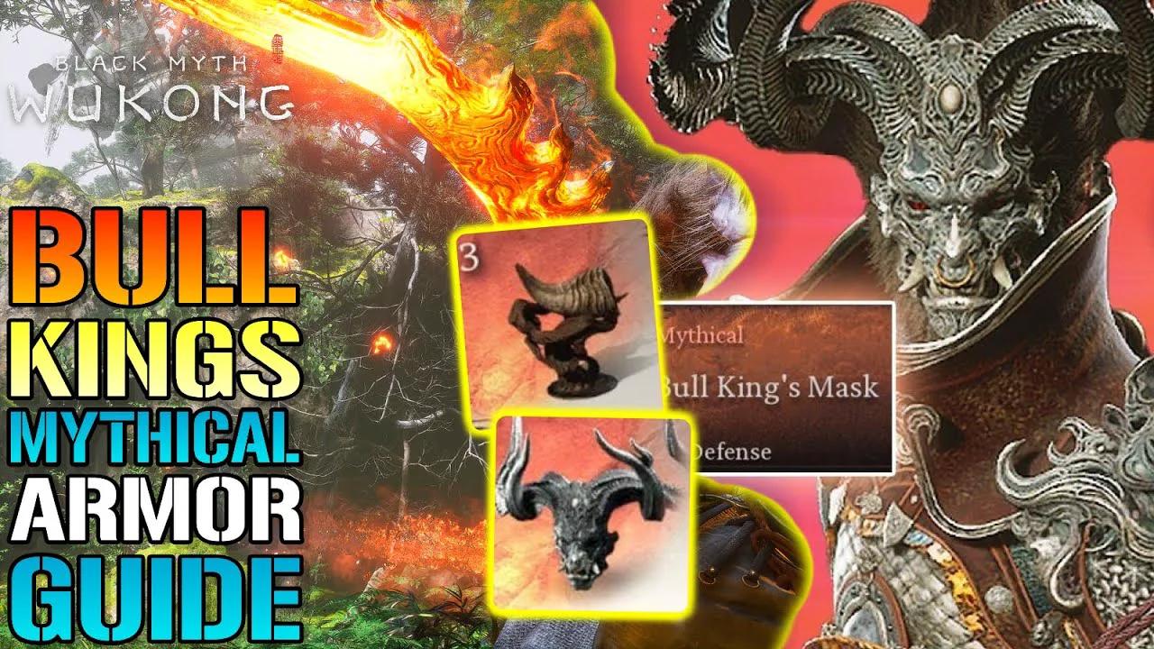 Black Myth Wukong: MYTHICAL "Bull Kings" ARMOR IS INSANE! How To Get It ...