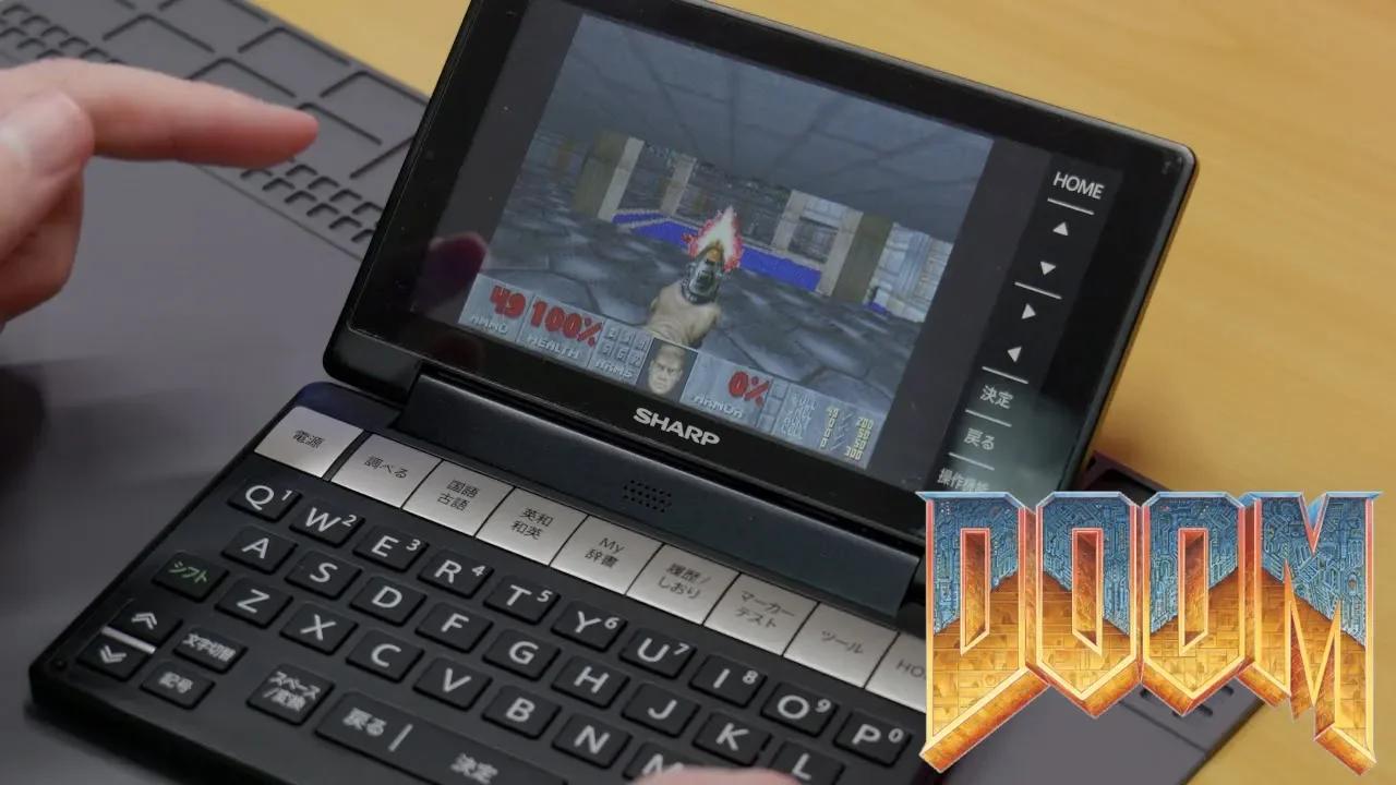 Running Doom on a Pocket Dictionary! Sharp Brain Games Tutorial
