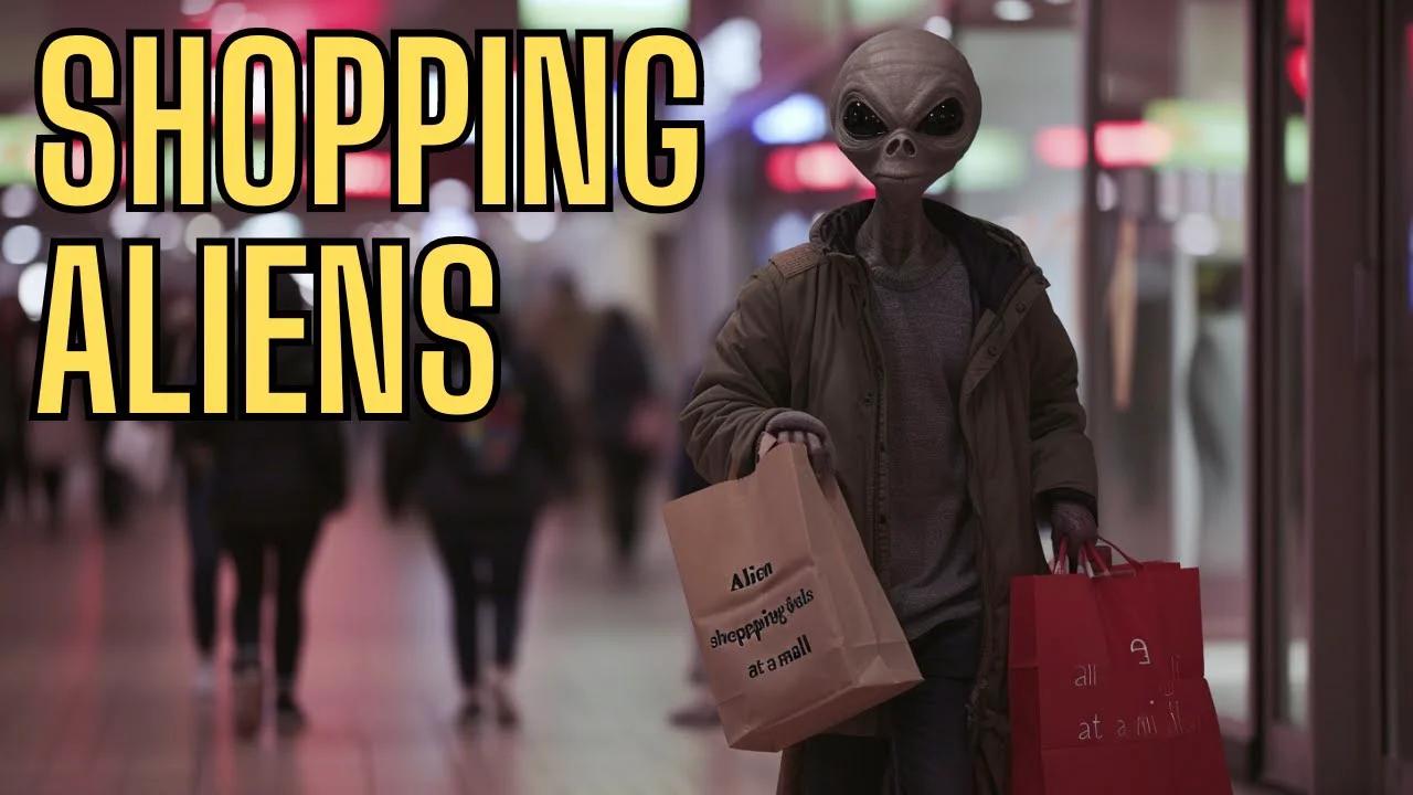 Miami Aliens at the Mall