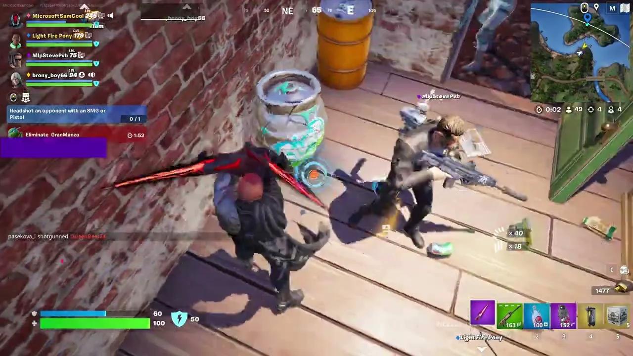 Fortnite Chapter 5 as The Foundation with Light Fire, MLPStevePVB and ...