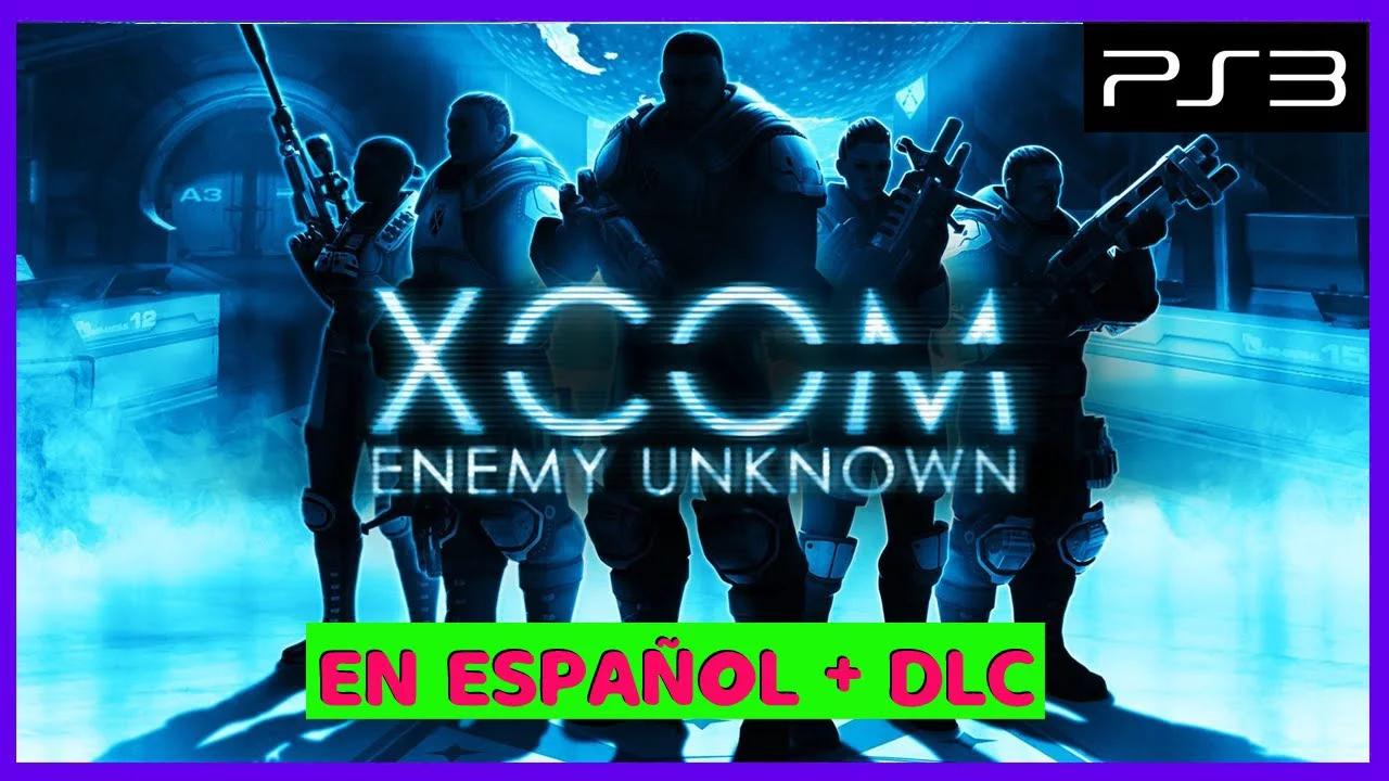 XCOM ENEMY UNKNOWN PS3 PKG NO HAN & CARPETA +EN DLC ESPAÑOL