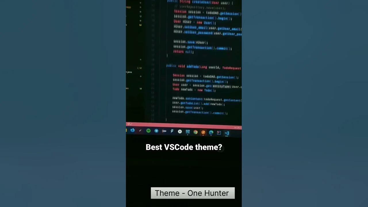 Best VSCode theme #vscode #theme #shortvideo #web #coding #programming #css #code