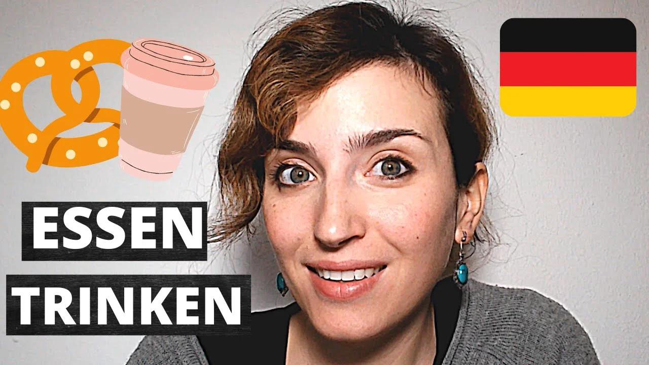 ¿Sabes usar los verbos ESSEN y TRINKEN en alemán? 😄😋
