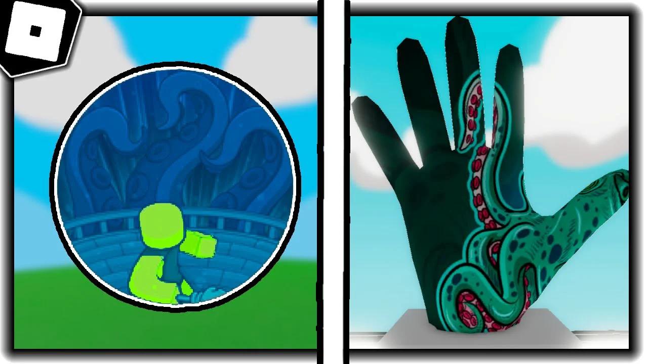 How to get ESCAPE THE ABYSS BADGE (BOSS FIGHT) + KRAKEN GLOVE in SLAP BATTLES - Roblox