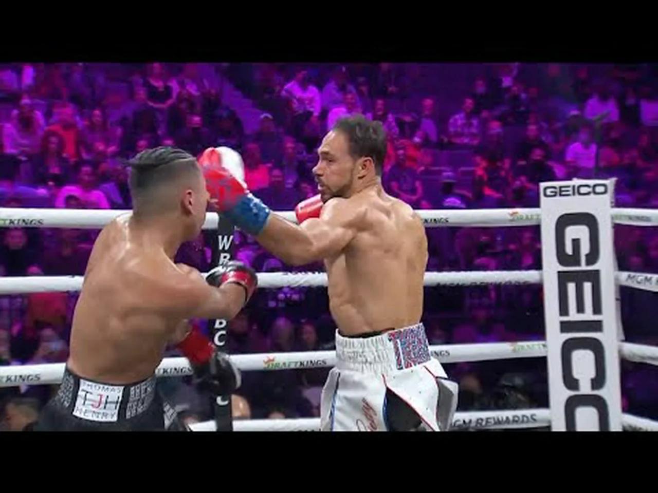 Keith Thurman vs Mario Barrios Highlights recap