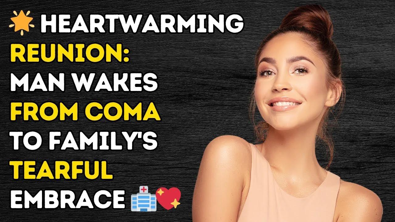 🌟 Heartwarming Reunion: Man Wakes From Coma to Family's Tearful Embrace 🏥💖