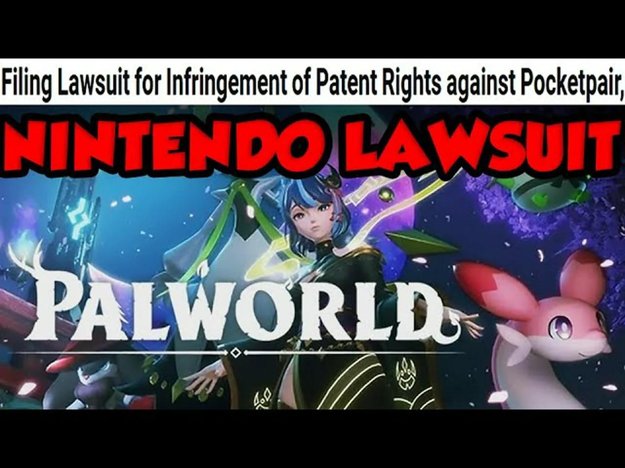 PALWORLD SUED BY NINTENDO AND THE POKEMON COMPANY!