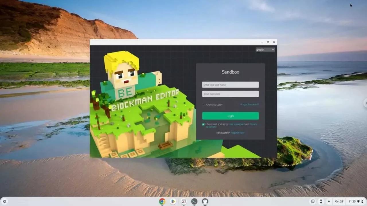 How to install Blockman Editor on a Chromebook