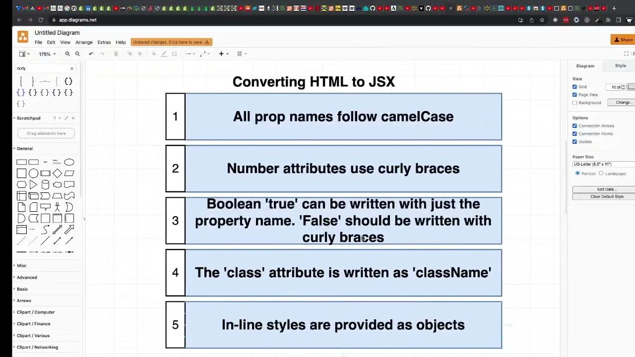 Converting HTML to JSX (016)
