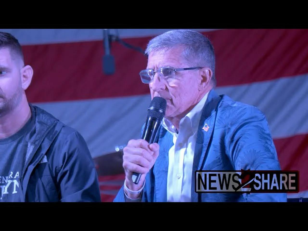 General Michael Flynn speaks out at Rod of Iron Freedom Festival