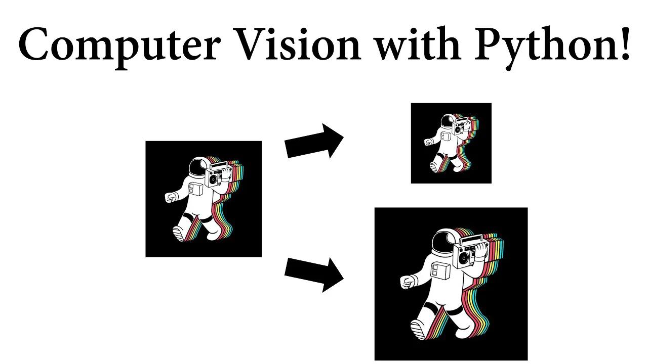 Computer Vision With Python Resizing Images