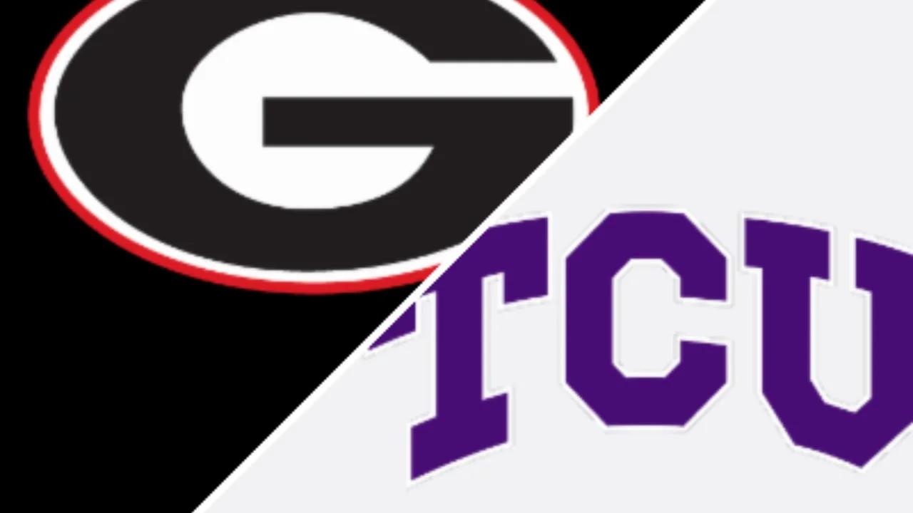 Georgia vs TCU National Championship Free College NCAA Football Pick ...