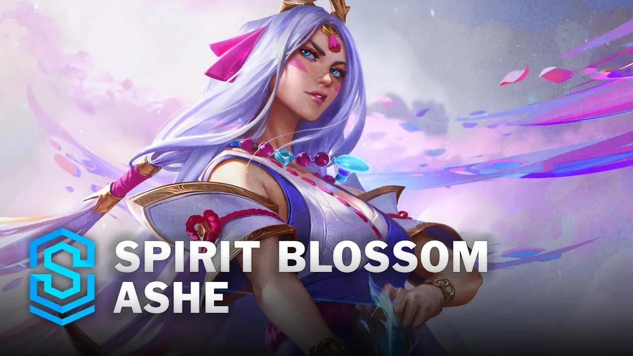 Spirit Blossom Ashe Skin Spotlight - League of Legends