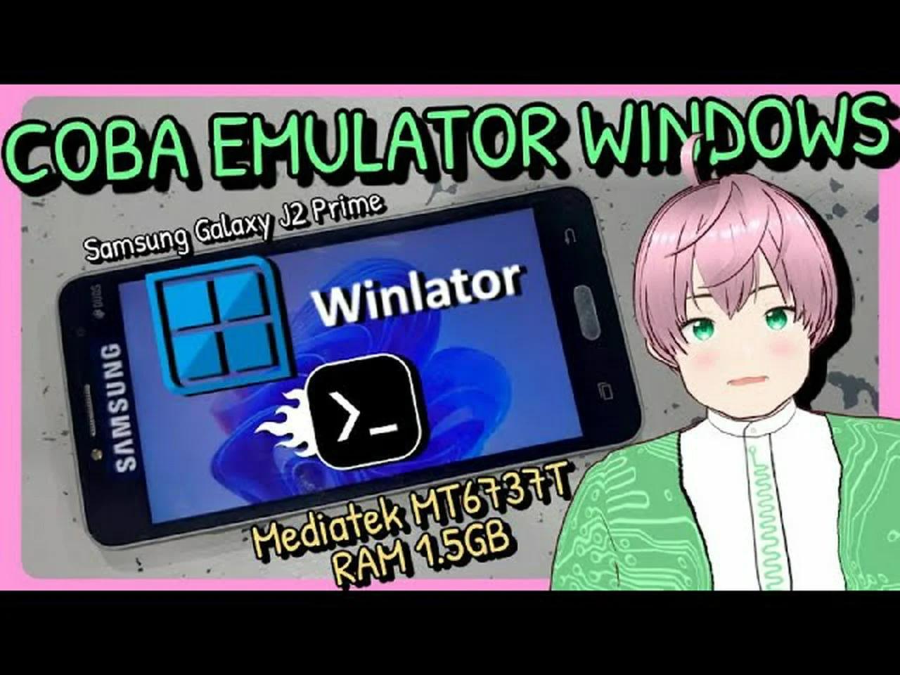 Apakah Winlator dan Mobox bisa jalan di Samsung Galaxy J2 Prime HP ...