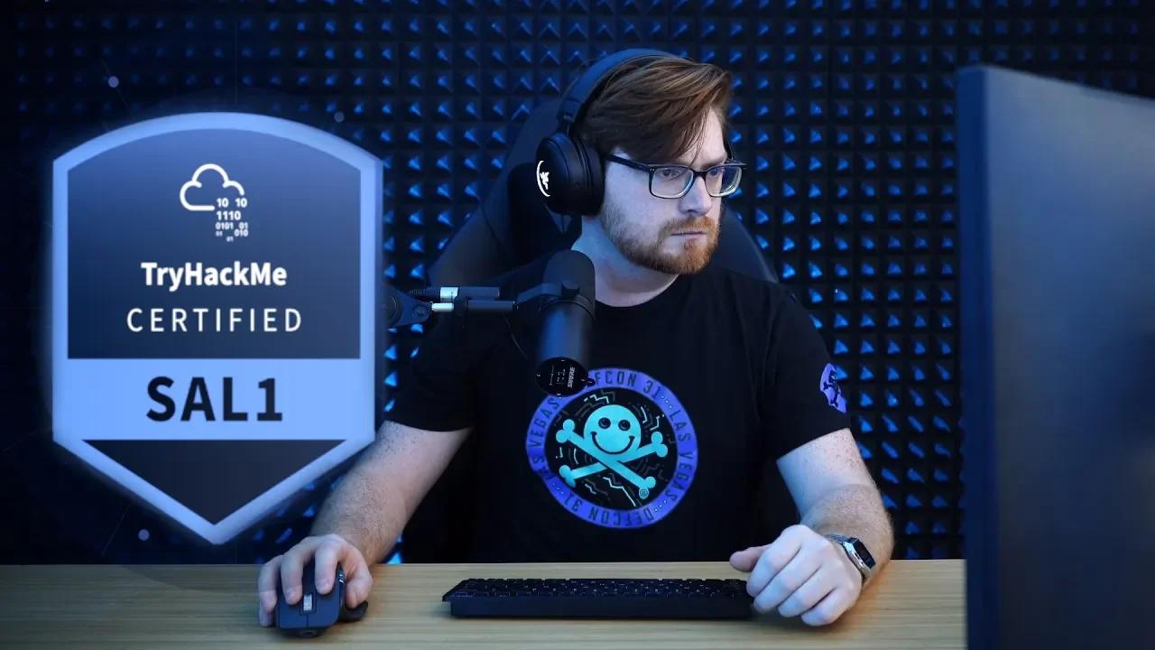 I took the TryHackMe Security Analyst Level 1 Certification (SAL1)