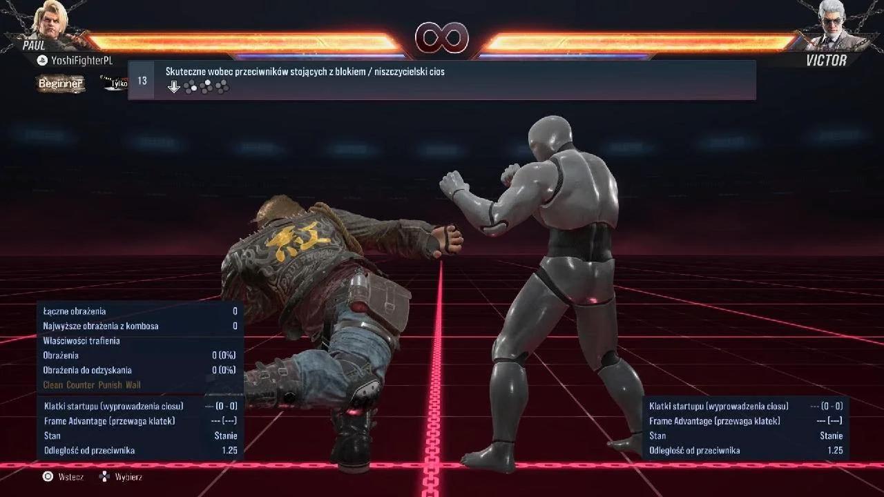 TEKKEN 8 - Paul - Lista ciosów i kombosy / Move List & Combos (Command ...