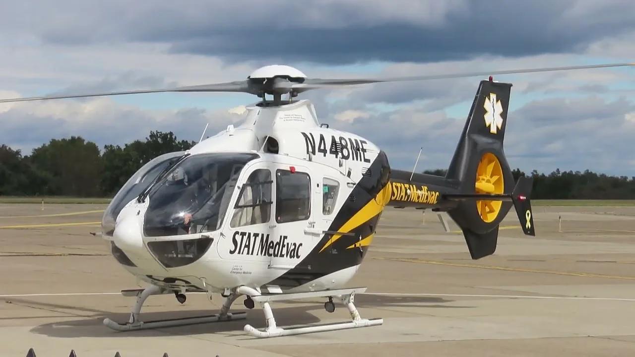 N448ME - STAT MedEvac 11 Taking Off