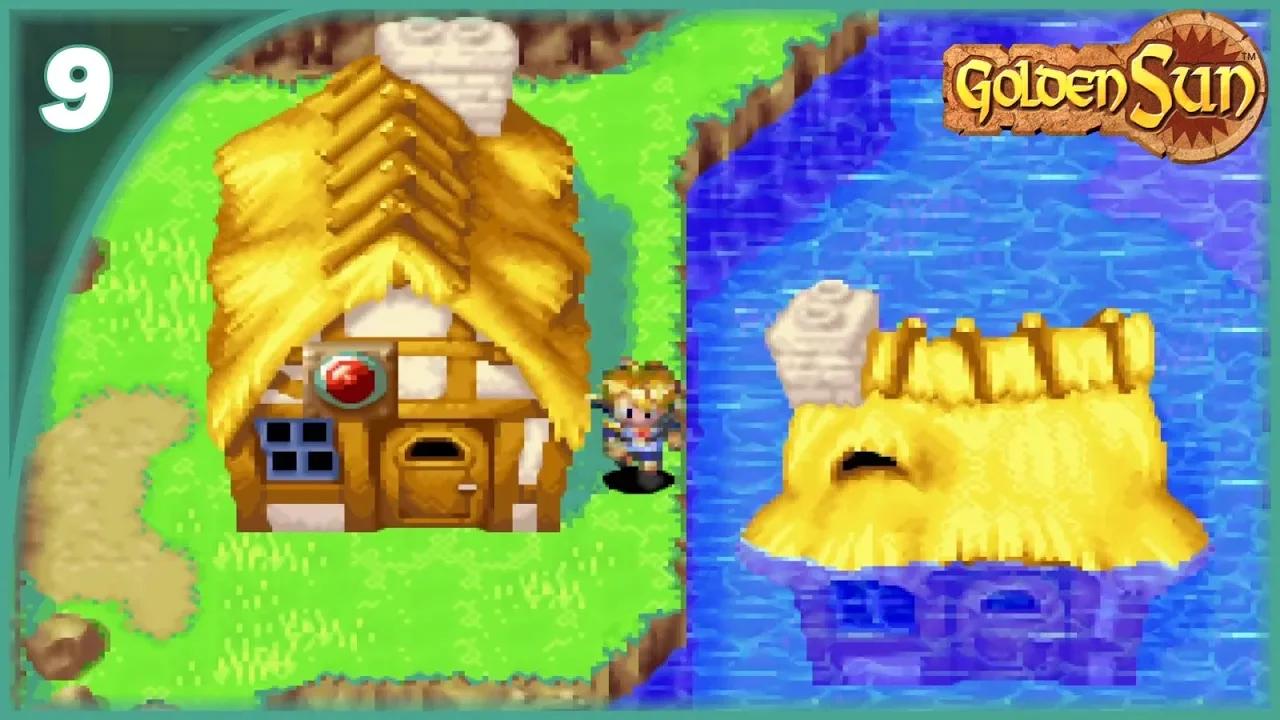 GOLDEN SUN #9 - La inundación de Altin | Gameplay Español