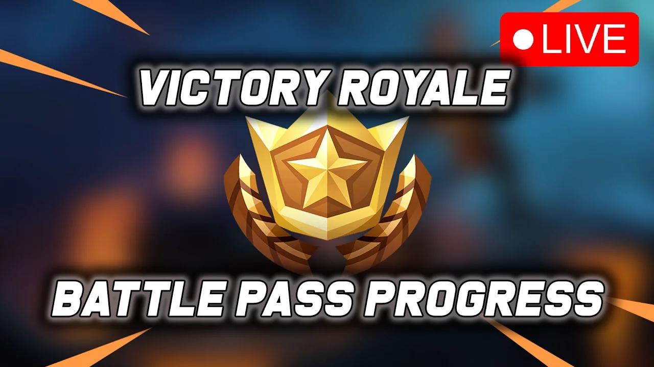 Victory Royale & Battle Pass Progress | LIVE 🔴 KGMJr32