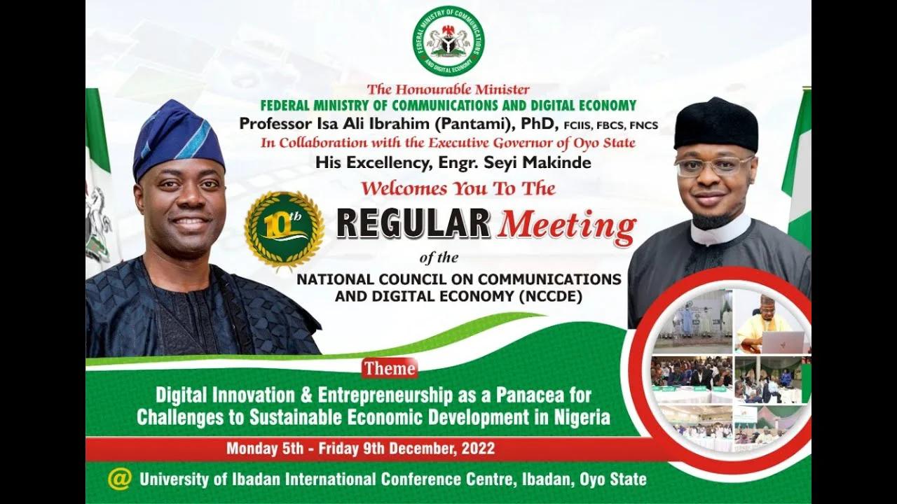 National Council on Communication and Digital Economy (NCCDE) General ...