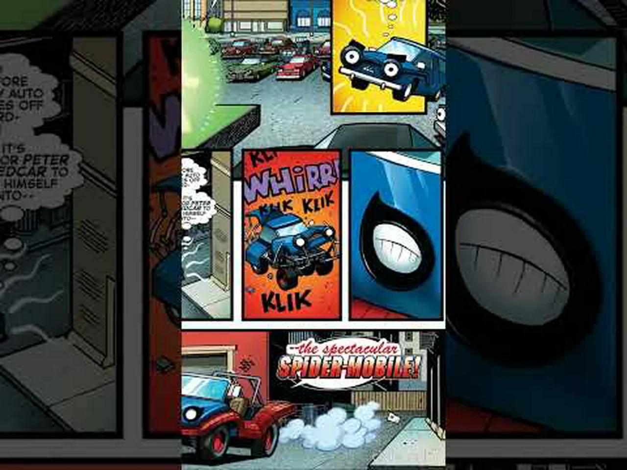 La Historia del Espectacular Spider-Mobile #spiderverse #shorts ...