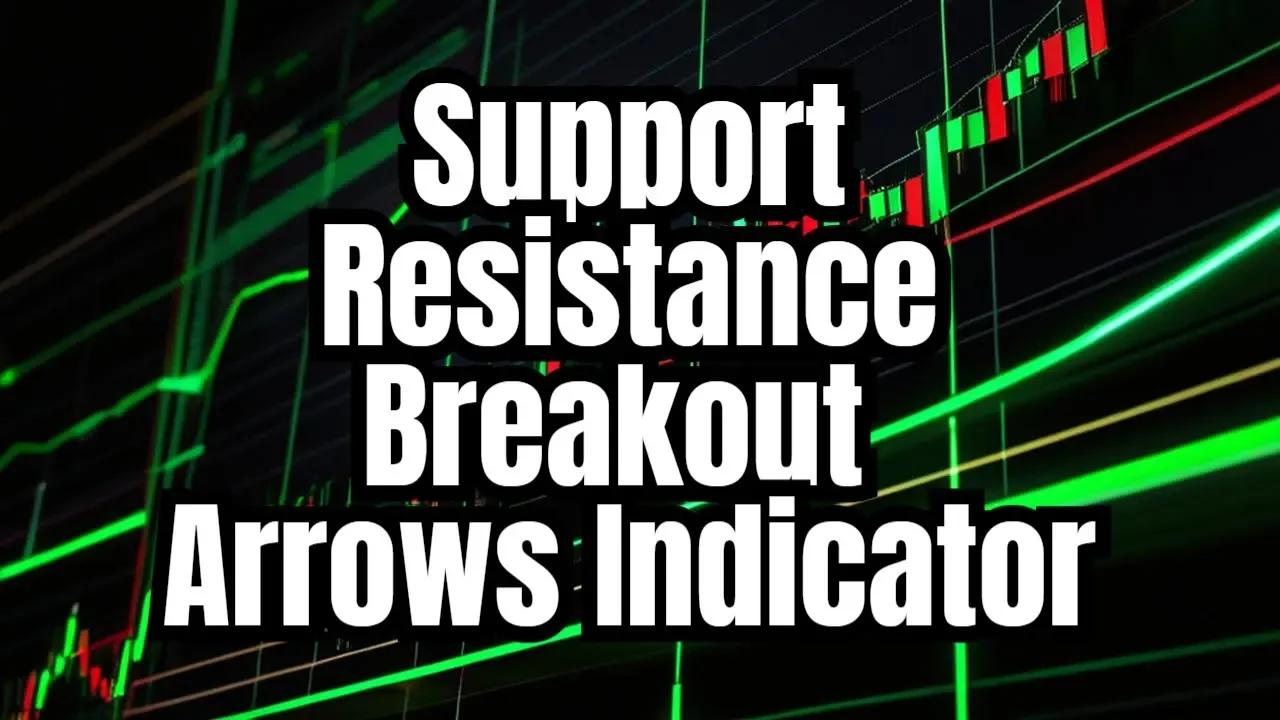 Free Support Resistance Breakout Arrows Indicator For forex trading