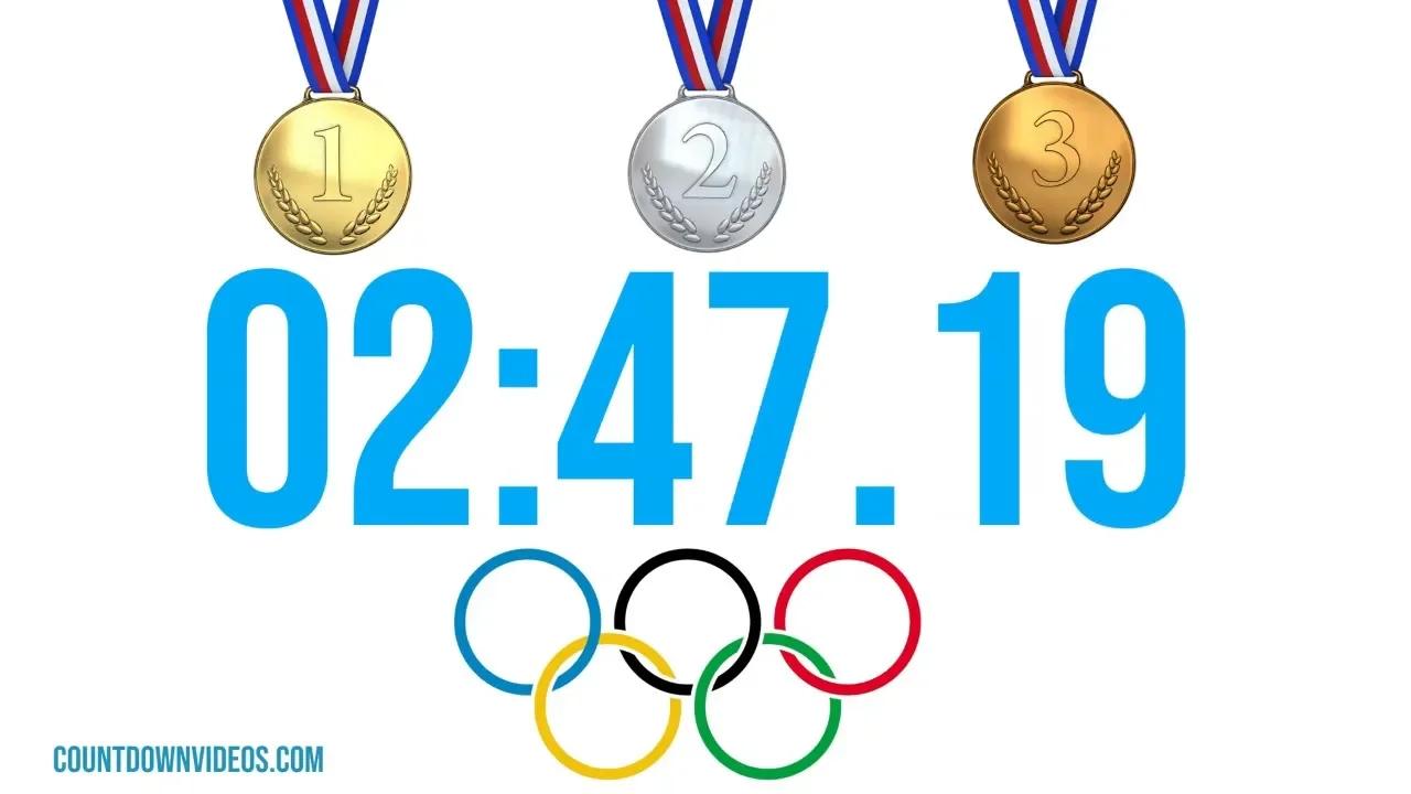 Summer Olympic Games Stopwatch ⏱️ 5 Minute Sport Timer || 5分钟运动计时器