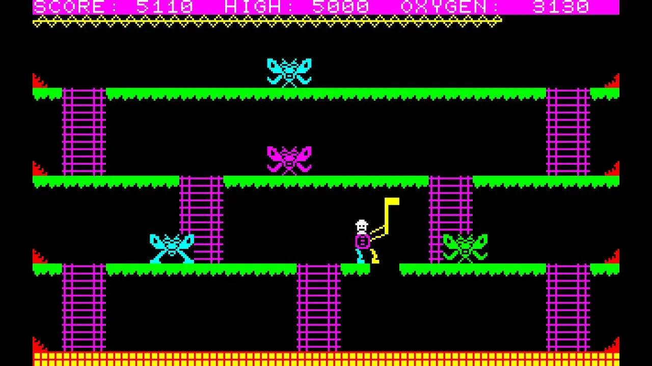 Sharp MZ-800 Game: Sky Chaos (1984) MZ-700 mode