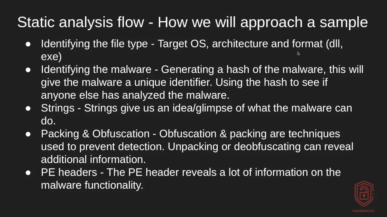 Malware Analysis Bootcamp - Introduction To Static Analysis
