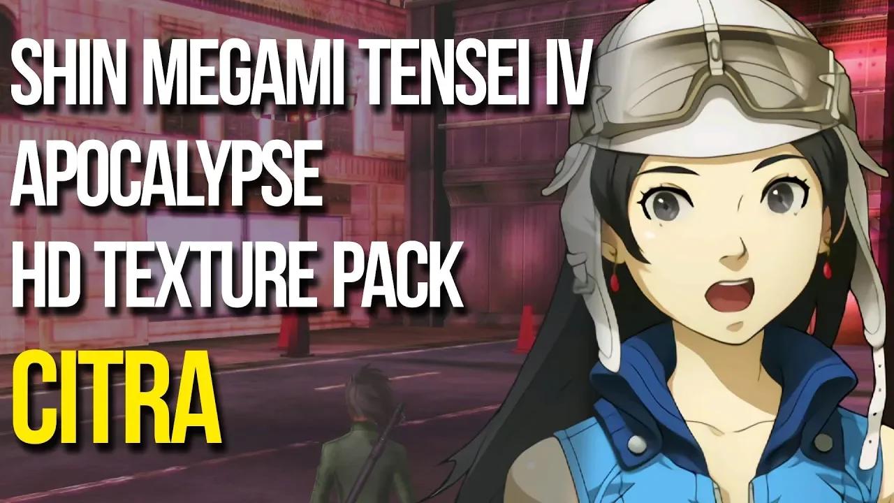 How to Install Shin Megami Tensei IV: Apocalypse HD Texture Pack in Citra (3DS Emulator)