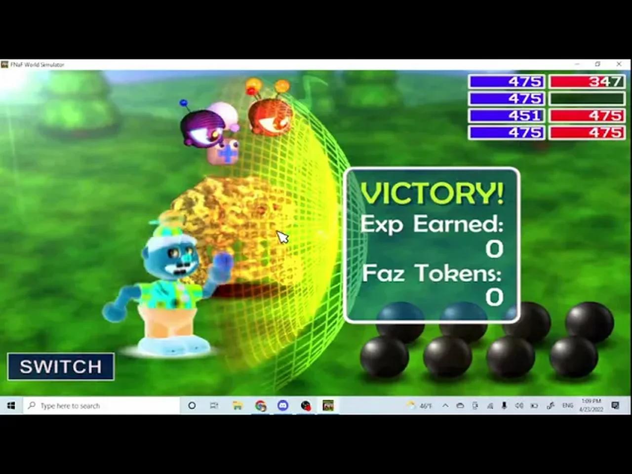 FNAF World Simulator - Rainbear's Final Battle without cheats
