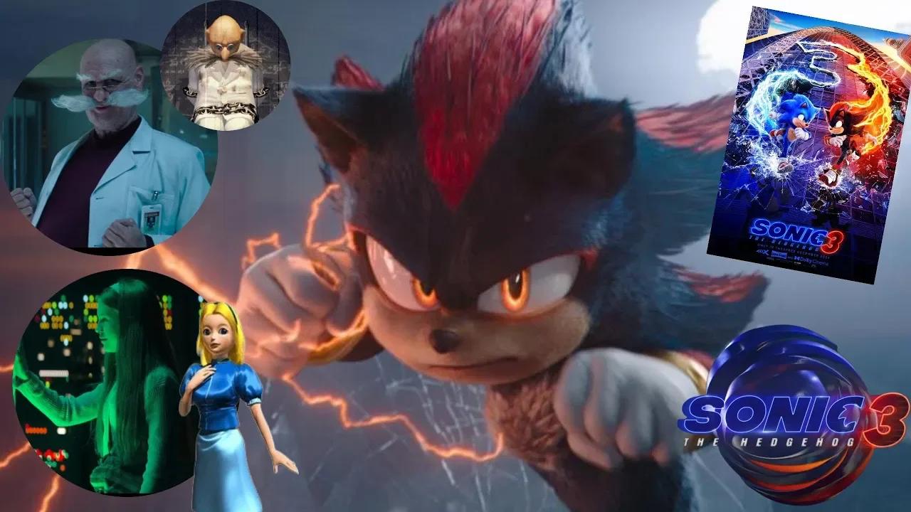 Sonic Movie 3 Trailer & Breakdown Shadow & Gerald Robotnik & Maria ...