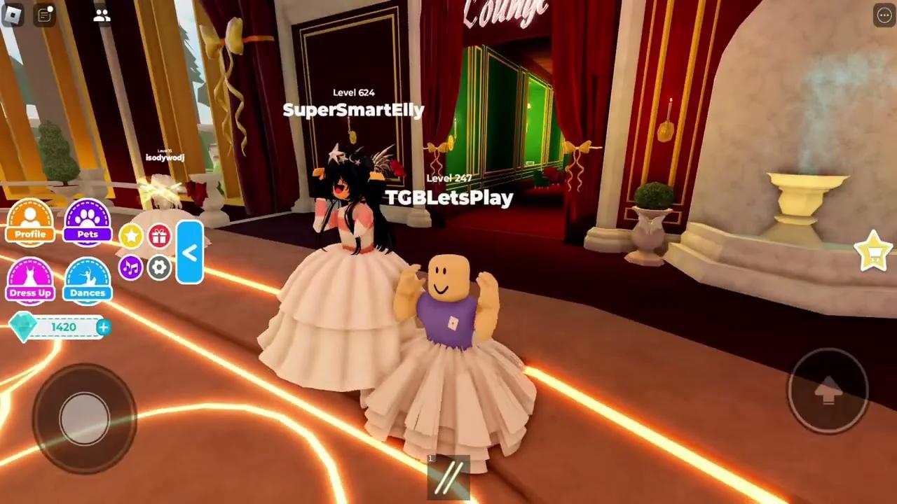 BALLROOM DANCE - Dance with Princesses | ROBLOX | Gameplay, No Commentary