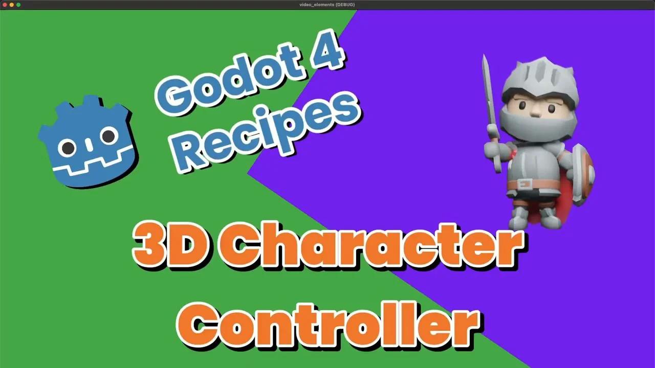 Godot 4 3d Character Controller