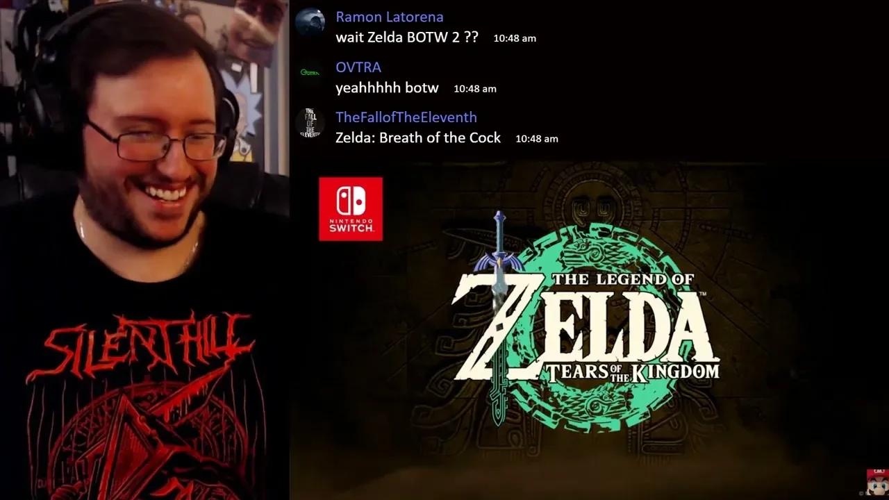 Gor's "The Legend of Zelda: Tears of the Kingdom" Title Reveal May 12th ...