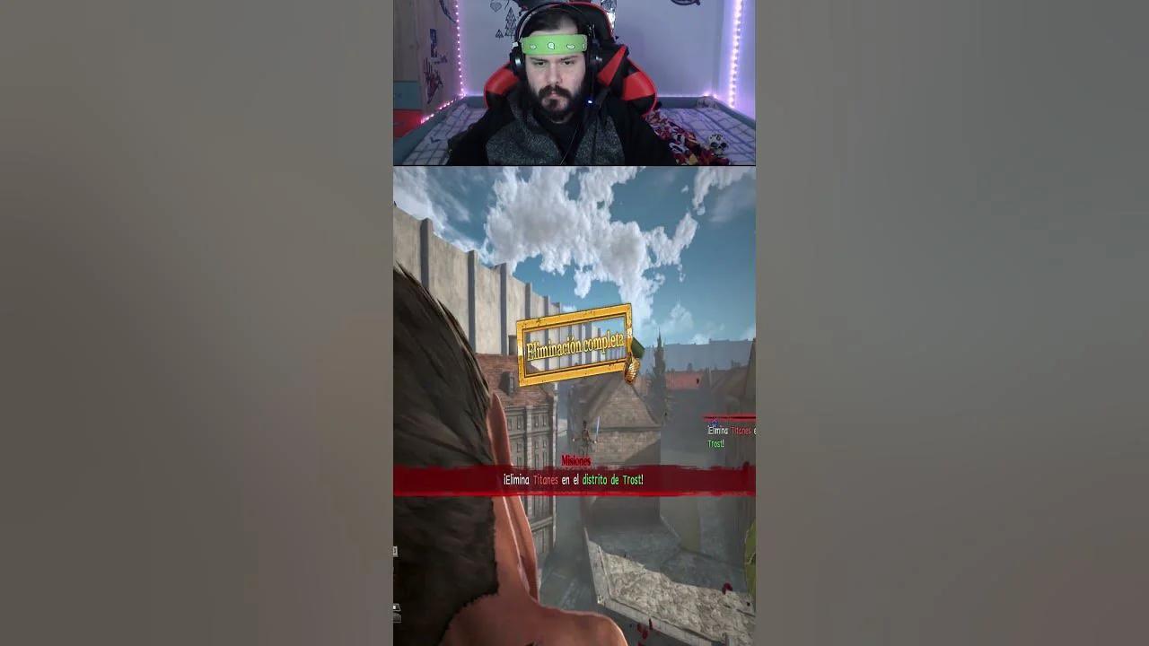 los TITANES ENTRAN excentricos aparecen - Shingeki no Kyojin #shorts # ...