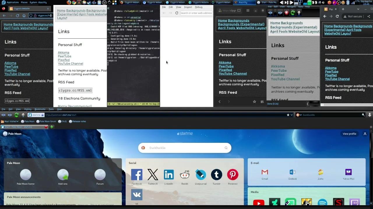 Comparing web browser engines