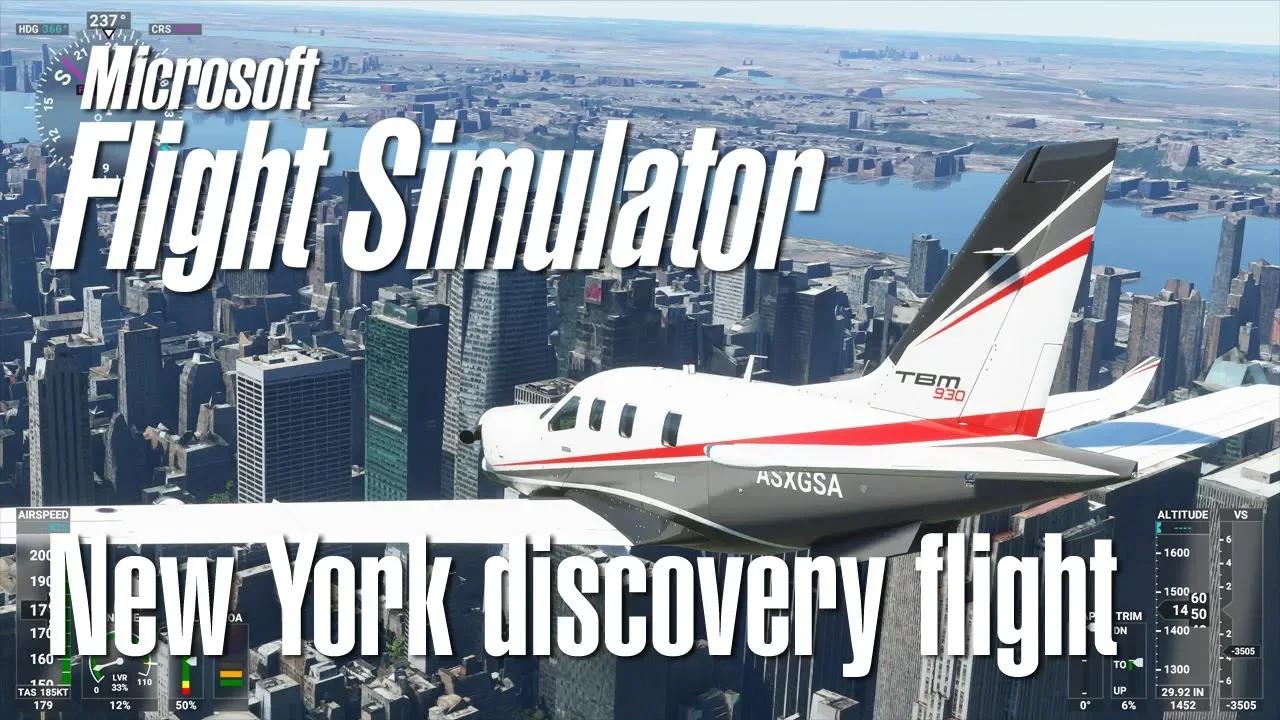 Microsoft Flight Simulator - New York Discovery Flight - Xbox Series X ...