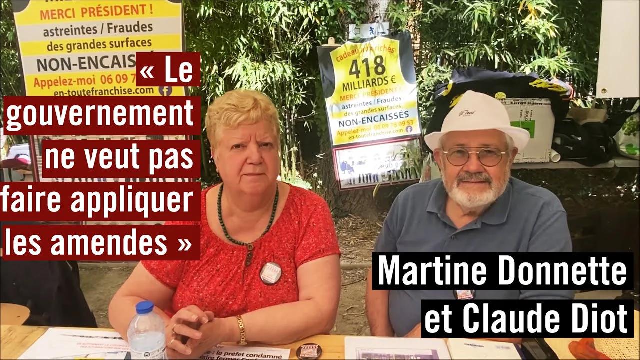 Interview de Martine Donnette & Claude Diot et la fraude des 418 milliards