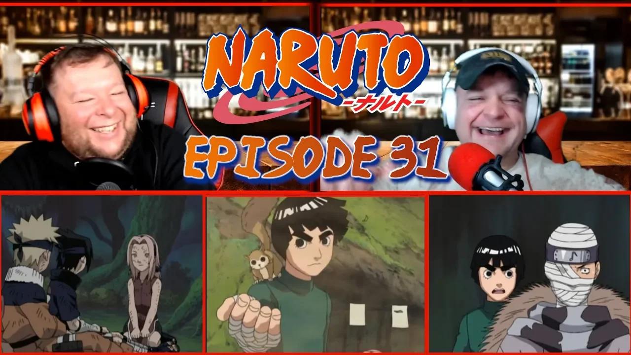 Naruto Reaction - Episode 31 - Bushy Brow's Pledge: Undying Love and ...