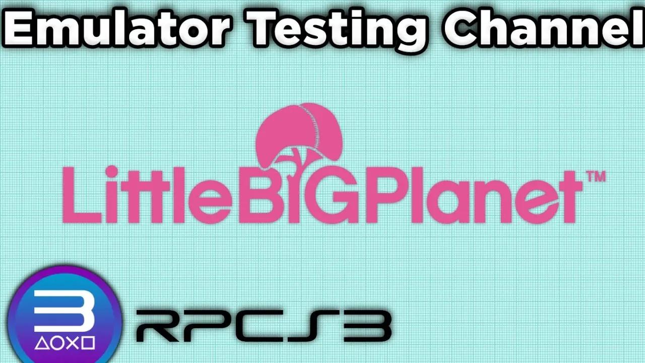 LittleBigPlanet 4k | RPCS3 0.1.8 | PS3 Emulator