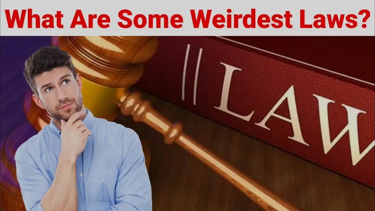 What Are Some Weirdest Laws | English | Amazing Facts | Weirdest Laws ...