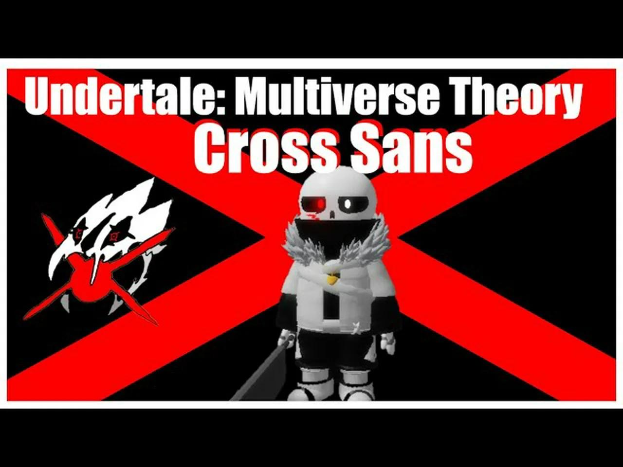 [Roblox Undertale: Multiverse Theory] Cross Sans showcase