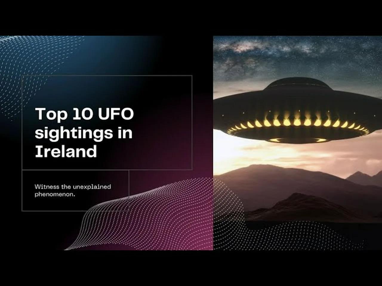 Top Ten Unearthly UFO Encounters From Ireland #paranormal #ireland # ...