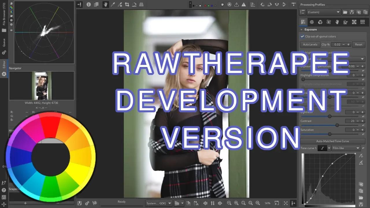 Rawtherapee Development Version Some of The New Features