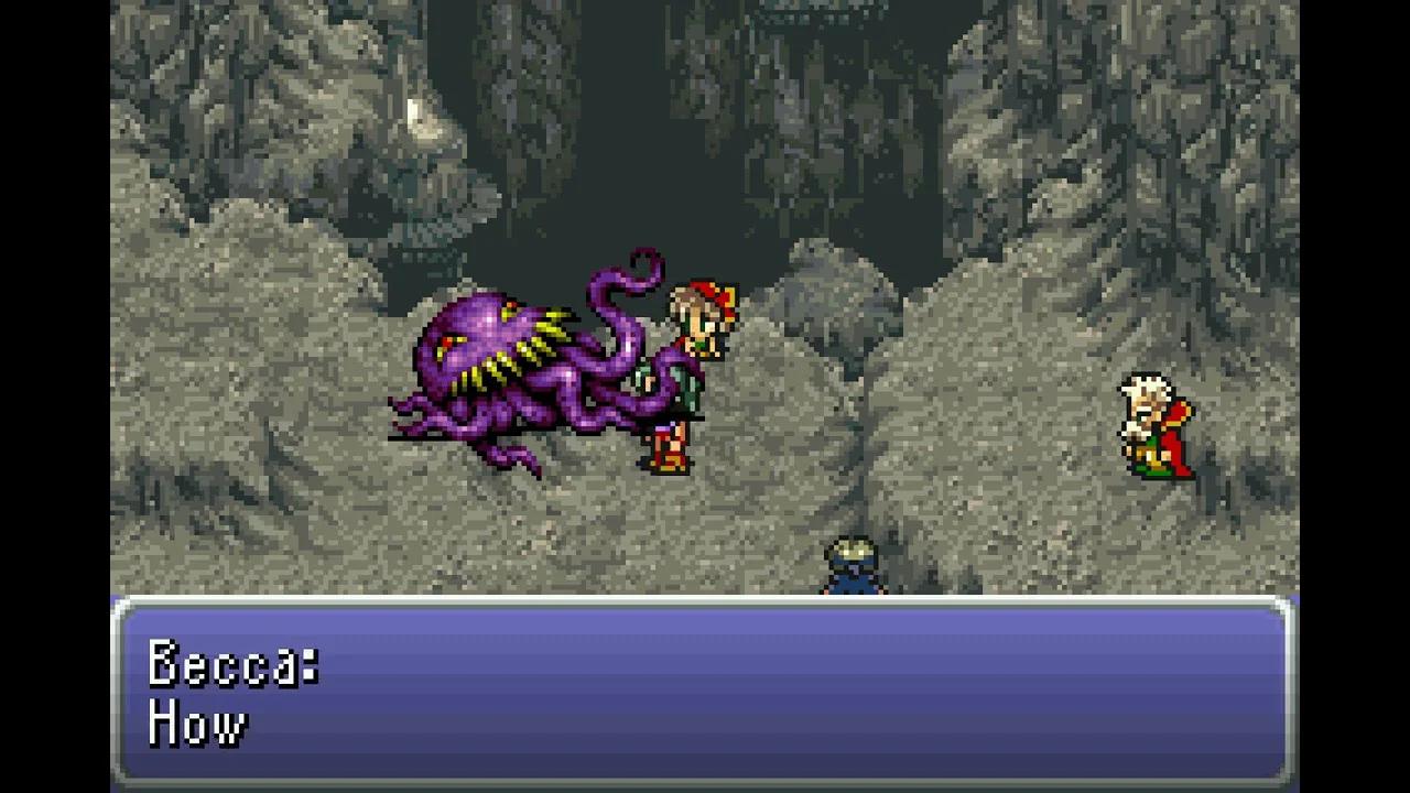 Final Fantasy VI Advance - Esper Caves - Ultros (Battle 3)