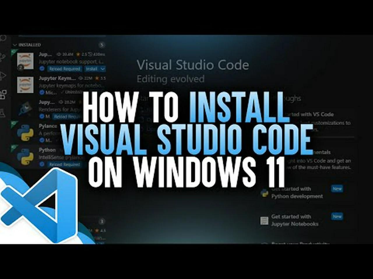 How To Install Visual Studio Code On Windows 11