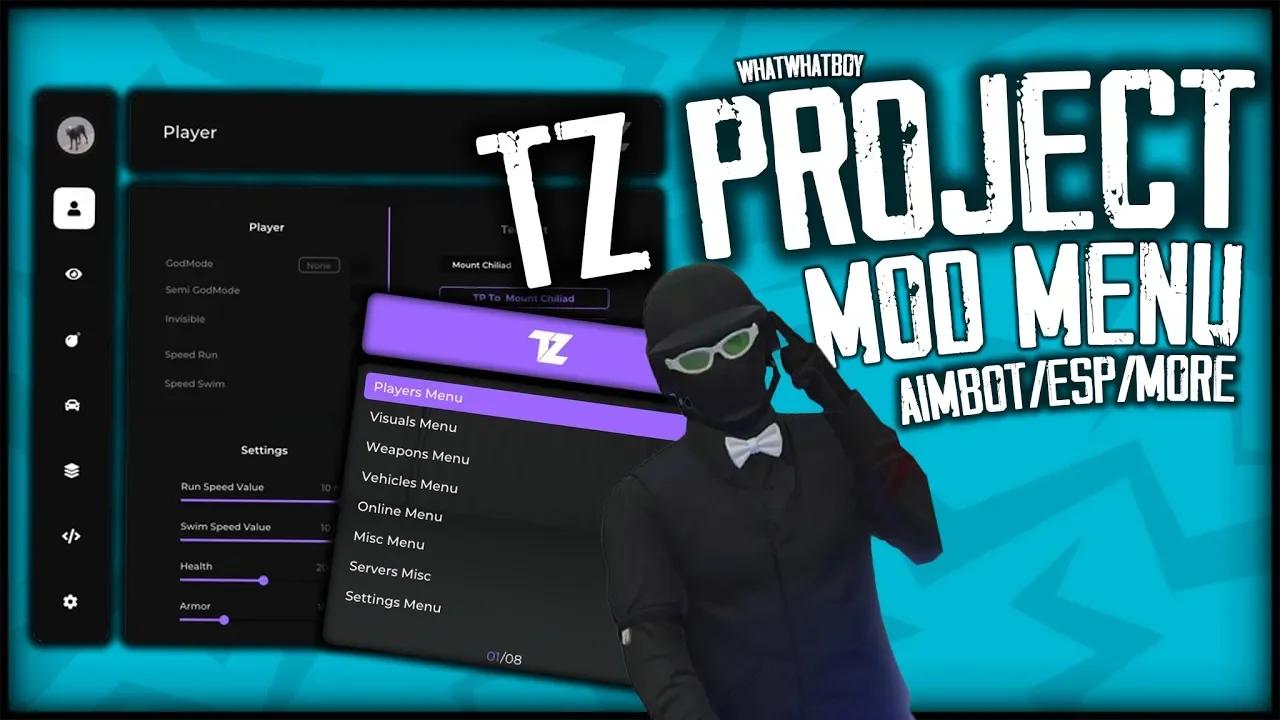 TZ Project - PVP Mod Menu For FiveM - Aimbot/ESP/More + Undetected